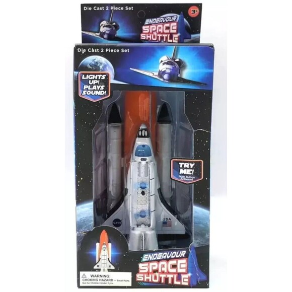 Brooklyn Lollipop | Toys | Space Shuttle Toy Rocket Ship Diecast ...